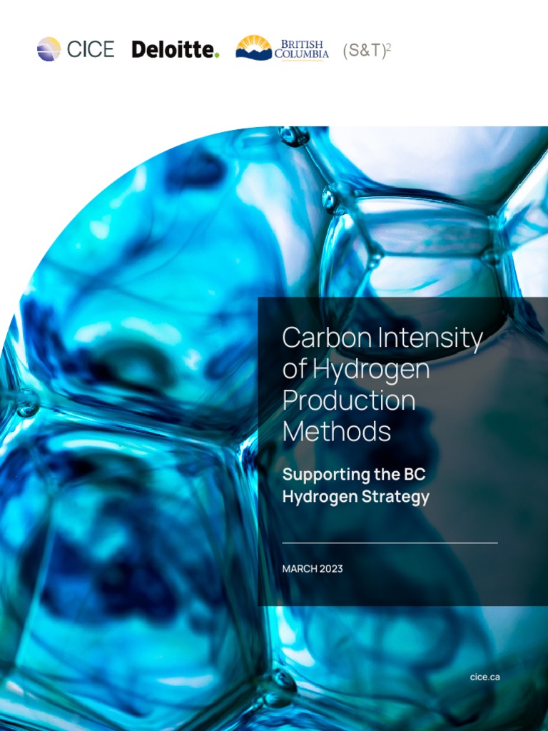 CICE - Hydrogen Carbon Intensity Report Mar 2023 | PDF | Low Carbon Economy | Carbon Capture And ...