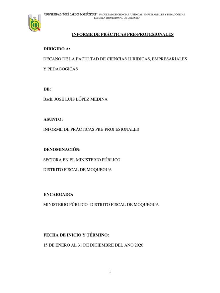Informe de Practicas | PDF | Fiscal | Gobierno