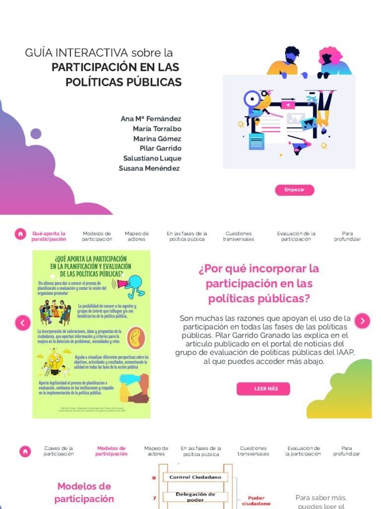 Guía Interactiva de La Participación | PDF | Evaluación