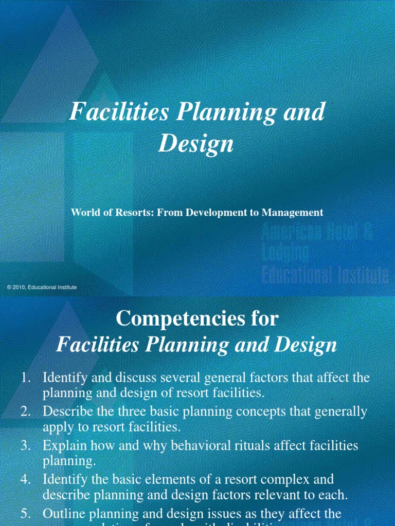 Resort Operations Facilities Planning and Design | PDF | Resort ...