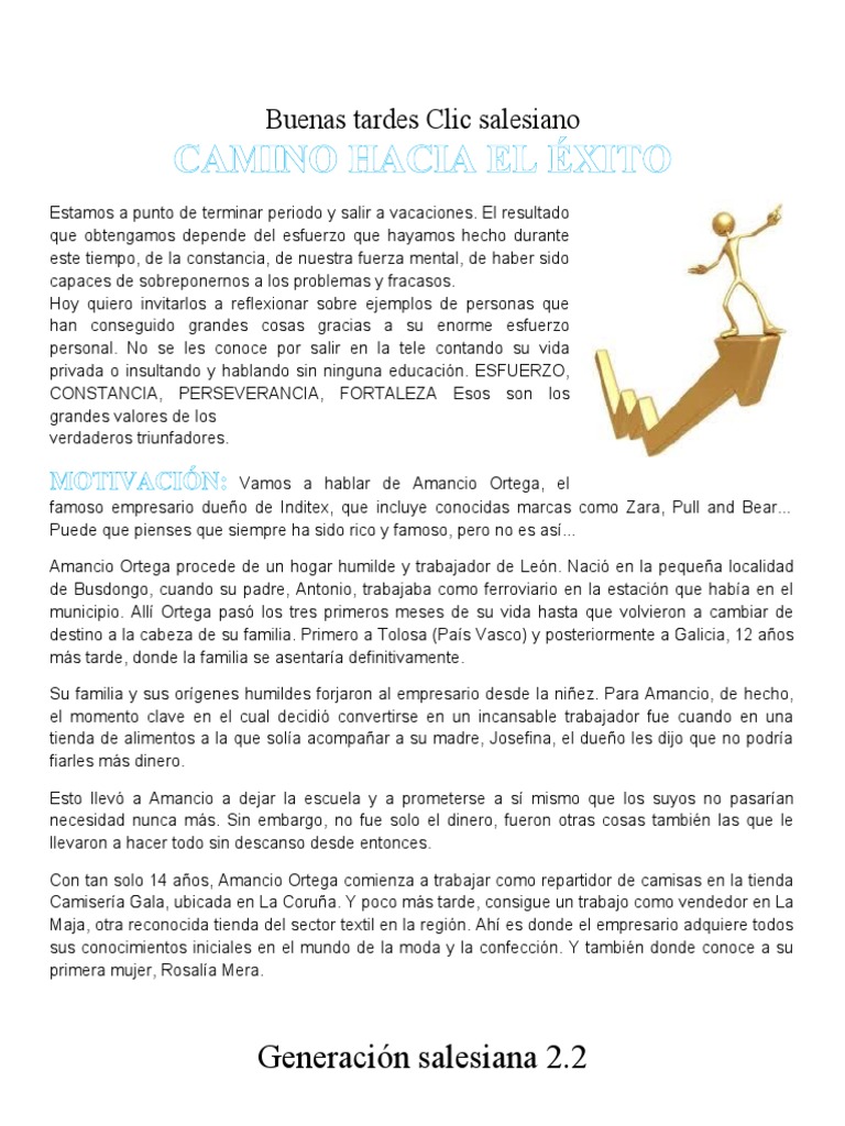 Camino Hacia El Éxito | PDF