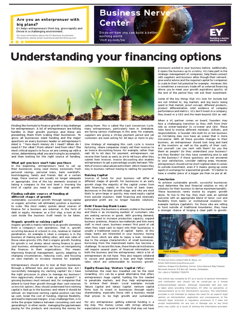 Understanding Your Financing Options 1583093898 | PDF