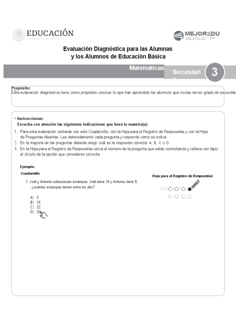 2022 ExaDiag Sec 3 Mat | PDF | Geometría del plano euclidiano | Geometría Elemental