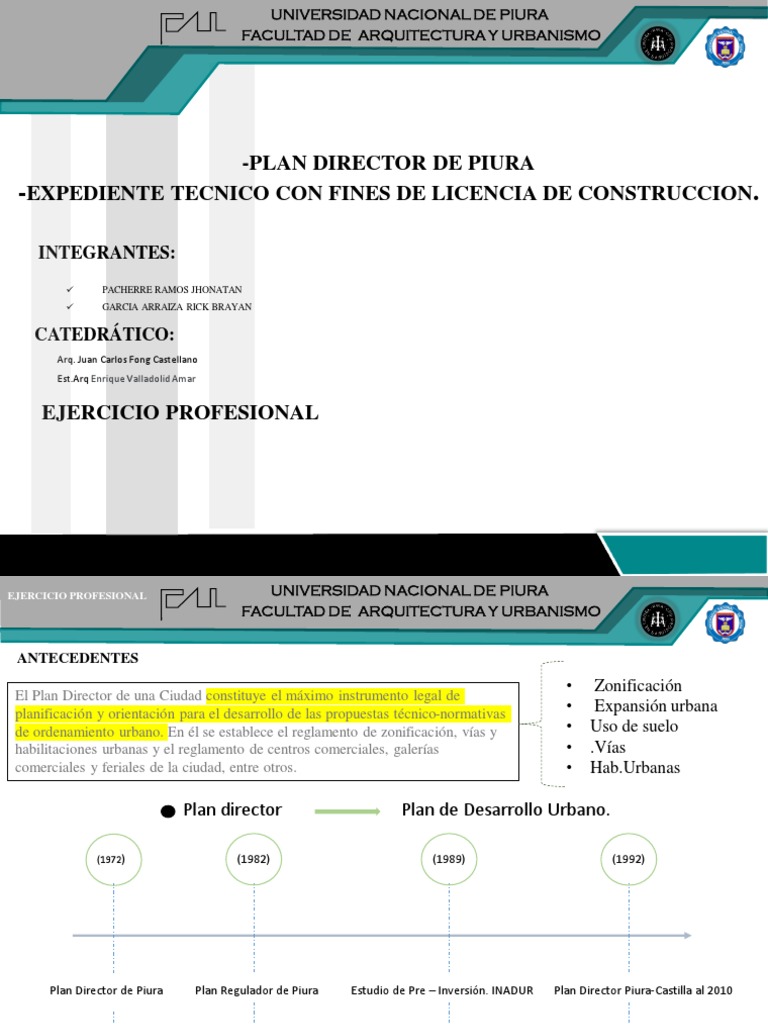 Plan Director | PDF | Zonificación