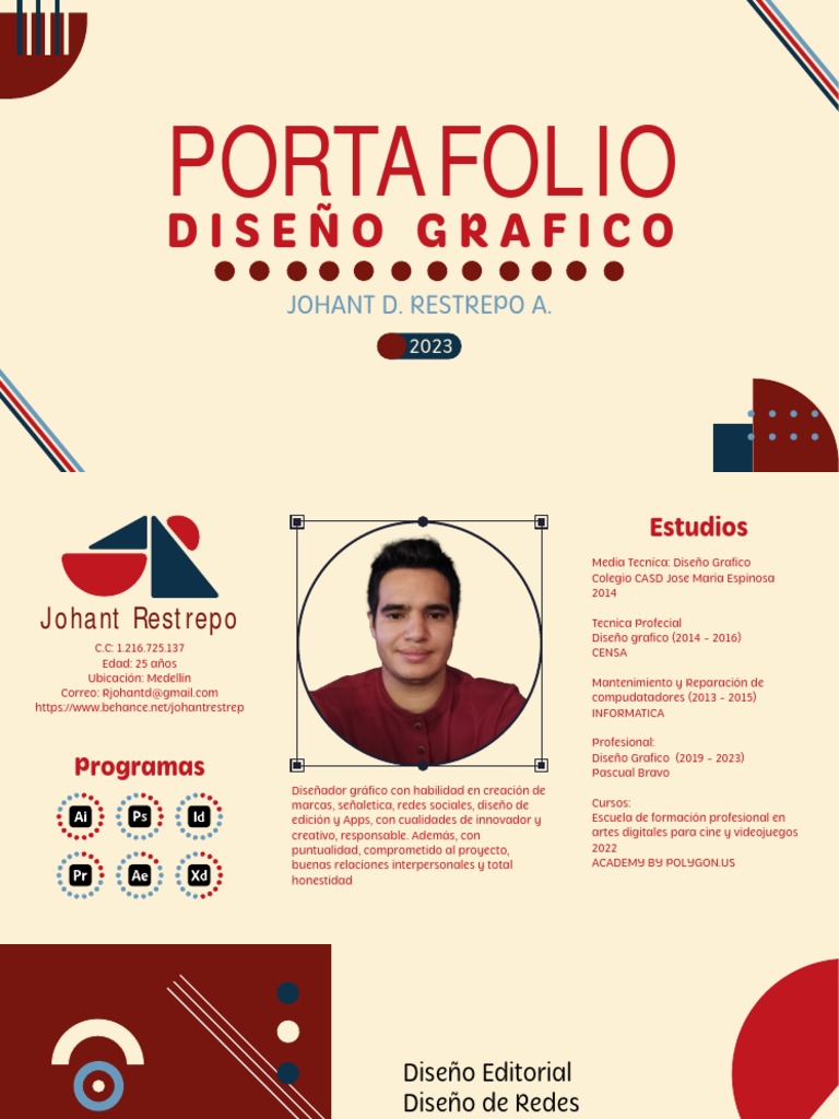 Portafolio de Diseño Gráfico | PDF | Diseño gráfico