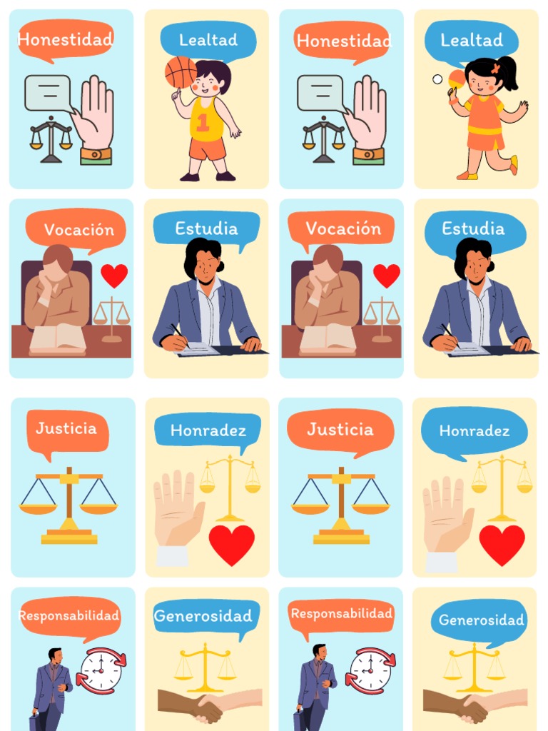 Memorama Pdf Ciencias Sociales Derecho
