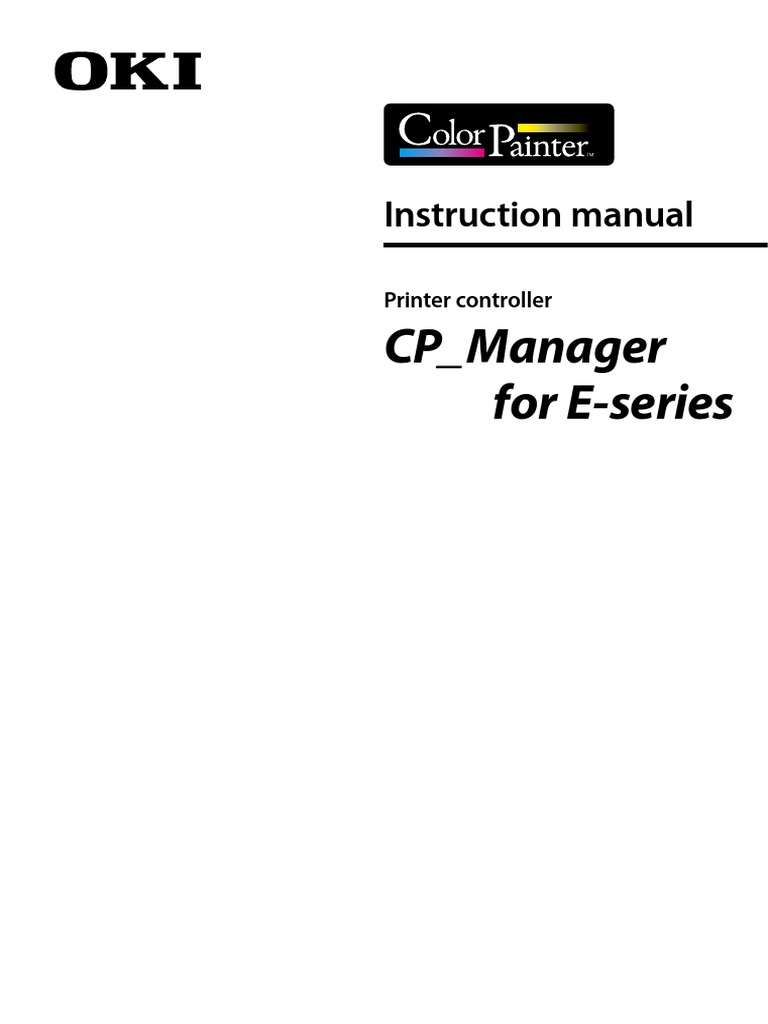 CP Manager | PDF | 64 Bit Computing | Printer (Computing)