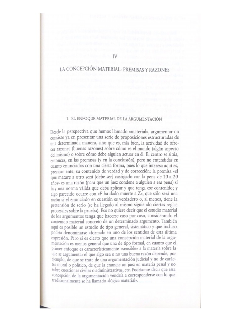 Premisas y Razones (Manuel Atienza) | PDF
