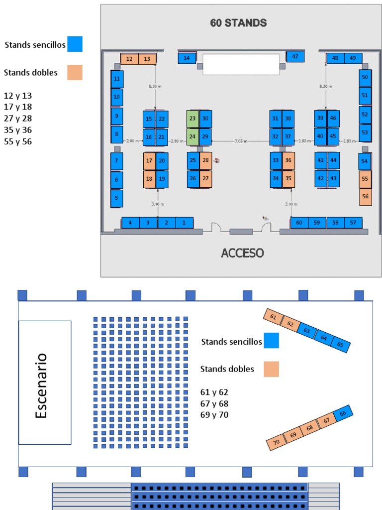 Stands Sencillos y Dobles en Eventos | PDF