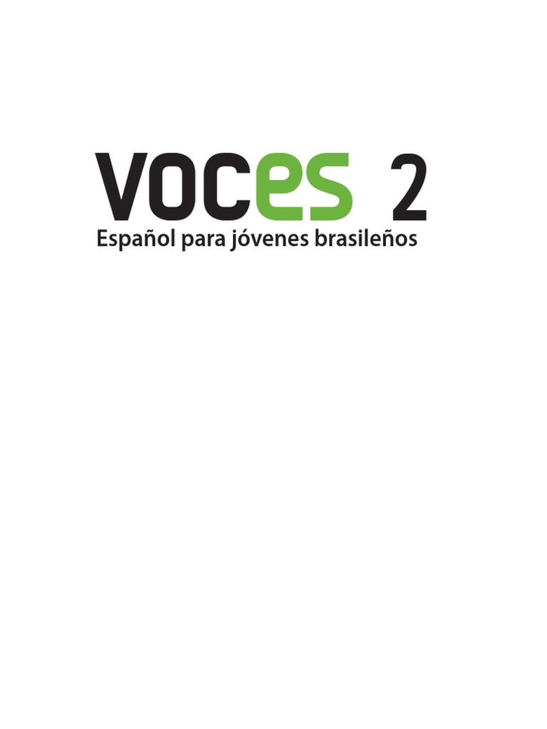 Voces 2 - Libro Del Profesor - 1904 | PDF