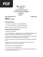 MAPWORK TASK TERM 2 MEMO - ERMELO Final | PDF | Topography | Geographic Information System