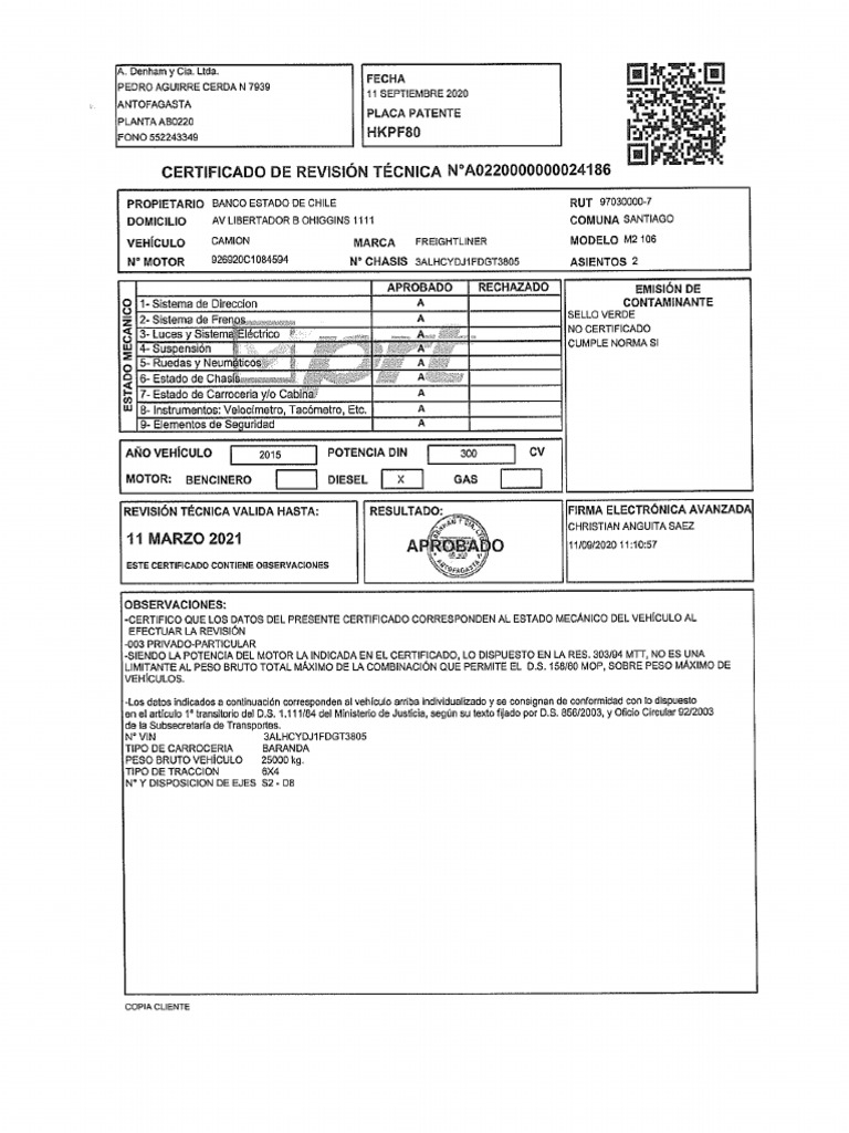 Revisión Técnica | PDF
