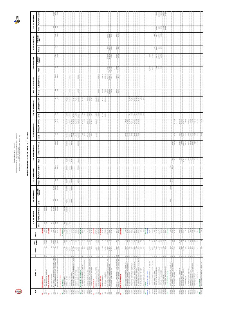 Cronograma Aprobado A3 | PDF | Construyendo tecnología | edificio