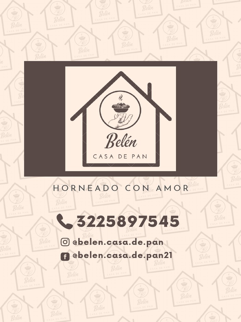 Belén Casa de Pan - Catálogo | PDF | Comportamientos alimenticios de ...