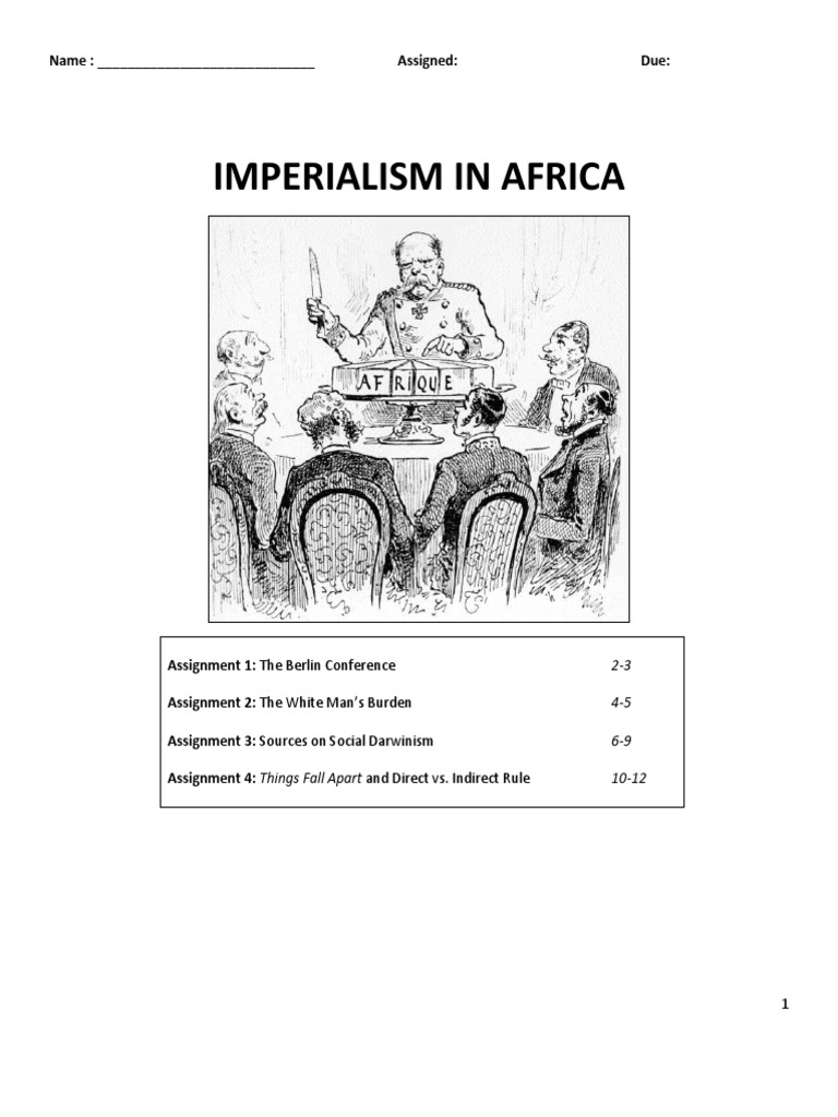 European Imperialism and the Berlin Conference | PDF