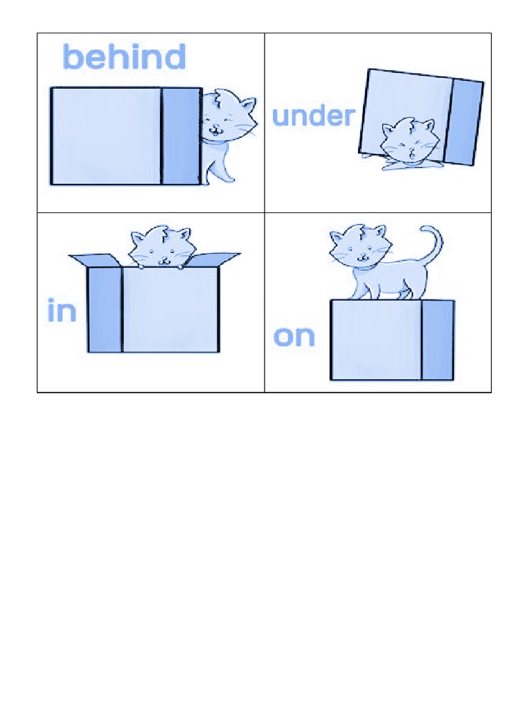 Prepositions Flashcards | PDF