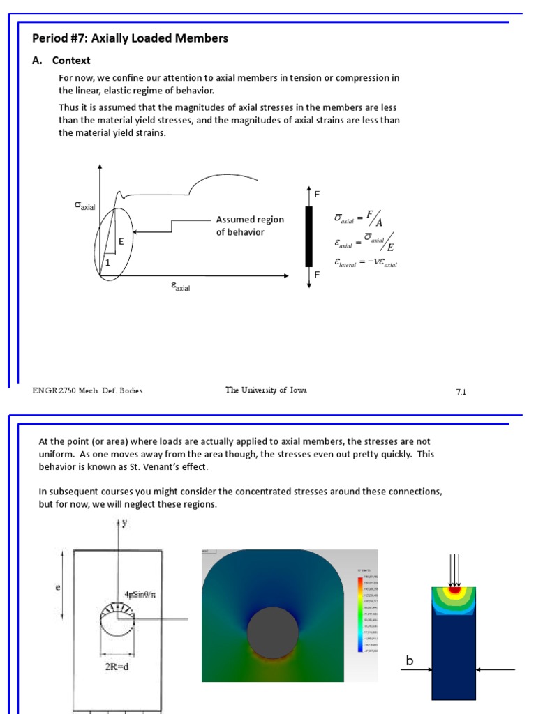 Mechanics 1 | PDF | Stress (Mechanics) | Deformation (Engineering)