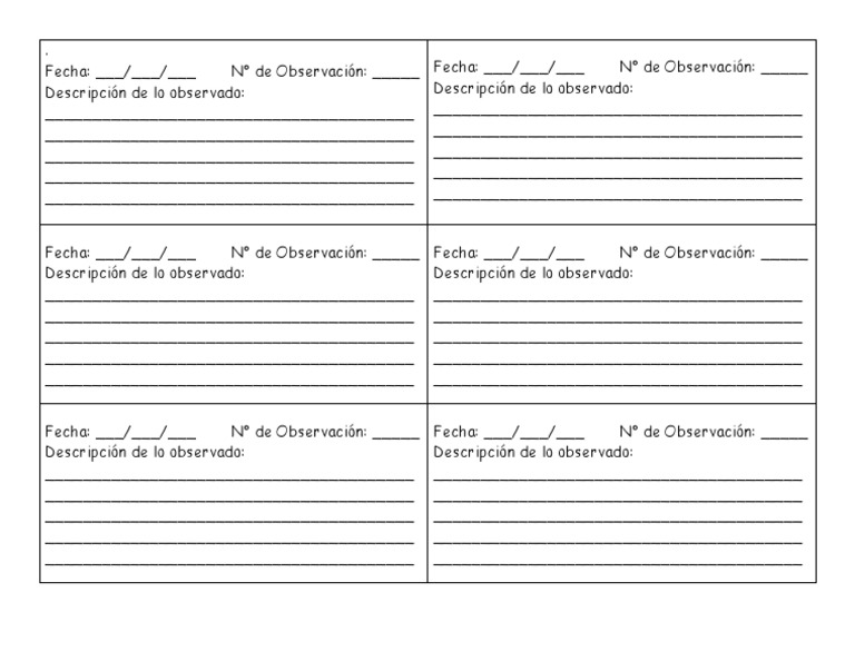 Bitácora Simple | PDF