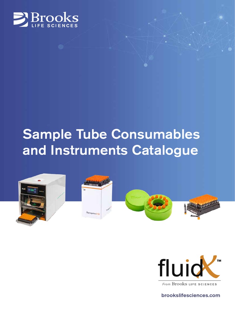 Sample Tube Consumables and Instruments Catalogue | Download Free PDF | Barcode | Sterilization ...