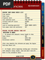 Aerobask Phenom 300 - Normal Checklist | PDF