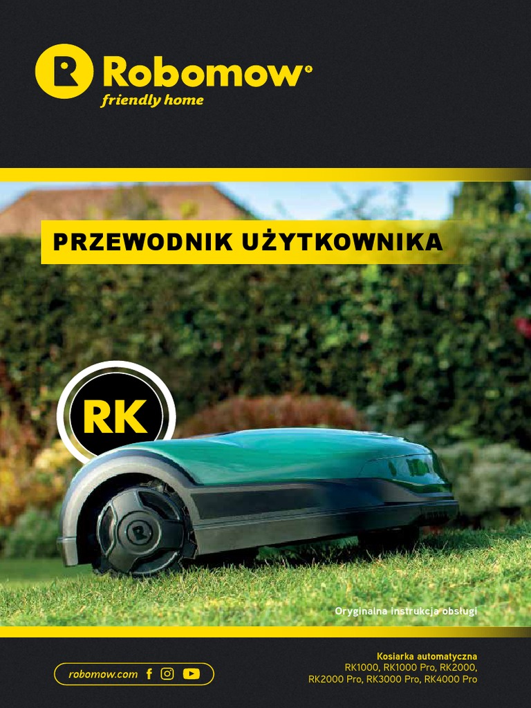 769-26587 Robomow RK User Guide 2023 PL | PDF