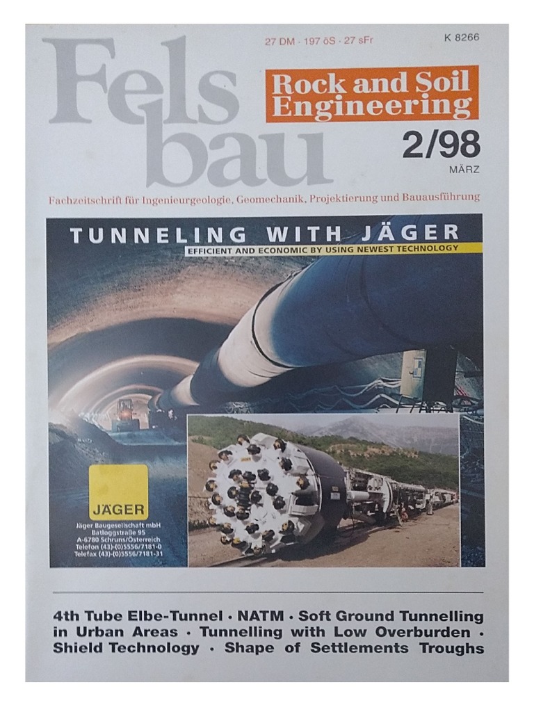 Celestino & Ruiz 1998 - Shape of Settlement Troudhs Due To Tunnelling ...