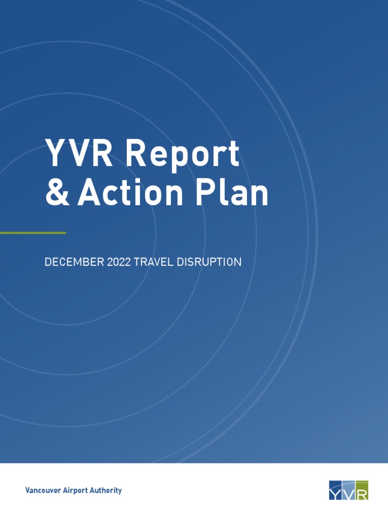 YVR Report and Action Plan | PDF | Airport | Snow