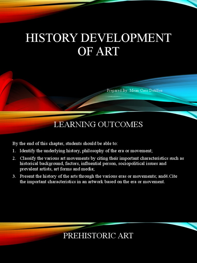 HISTORY DEVELOPMENT OF ART | PDF | Medieval Art | Middle Ages