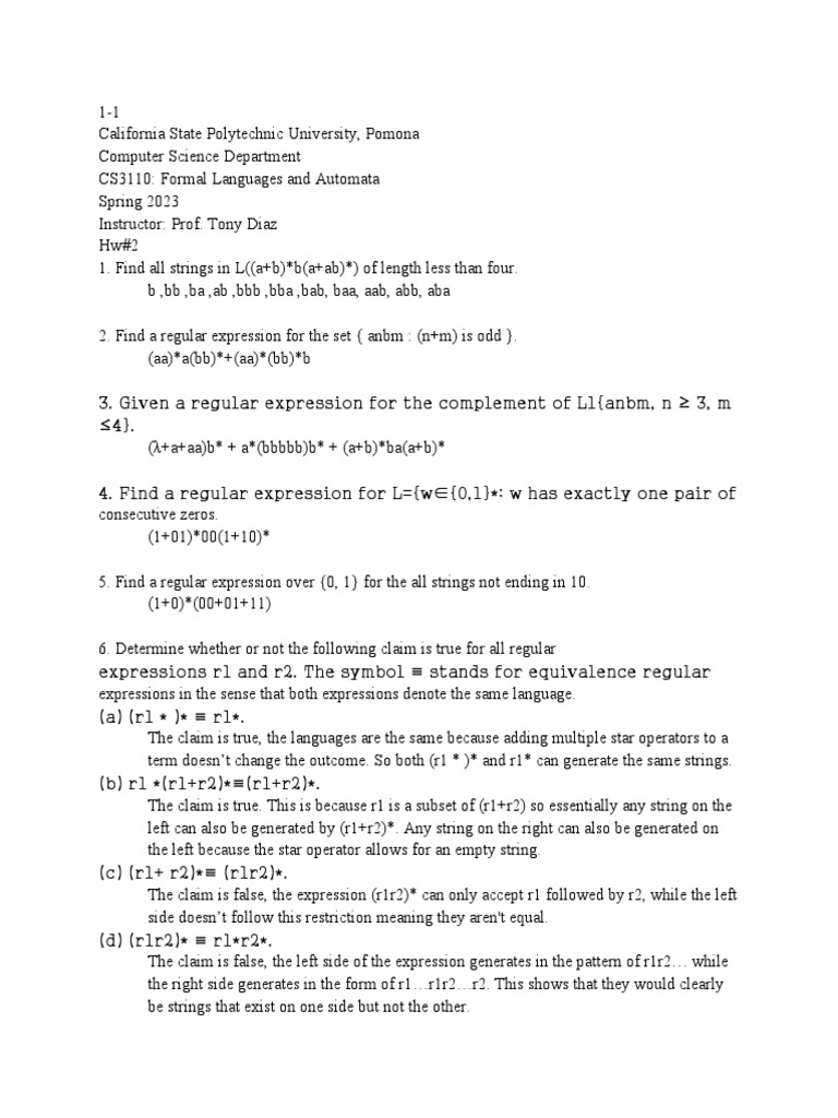 Untitled | PDF | Regular Expression | String (Computer Science)