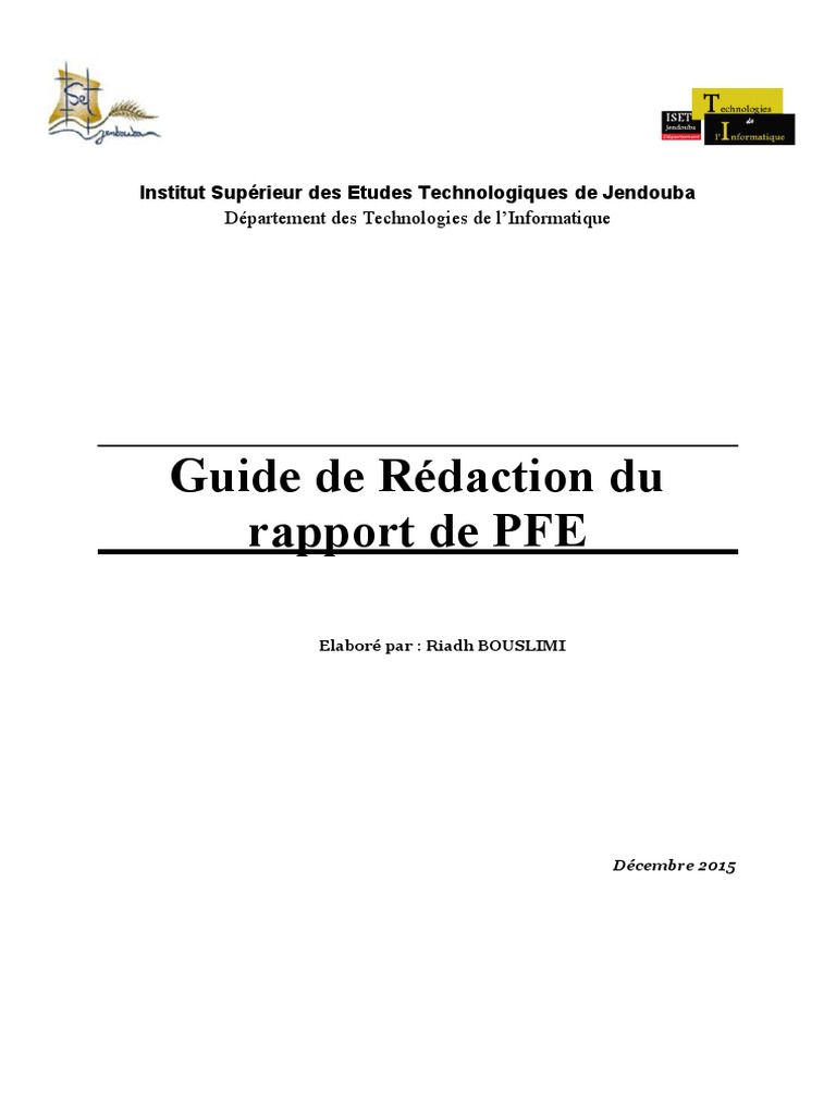 Exemple de Rapport Pfe | PDF | Cas d'utilisation | Application