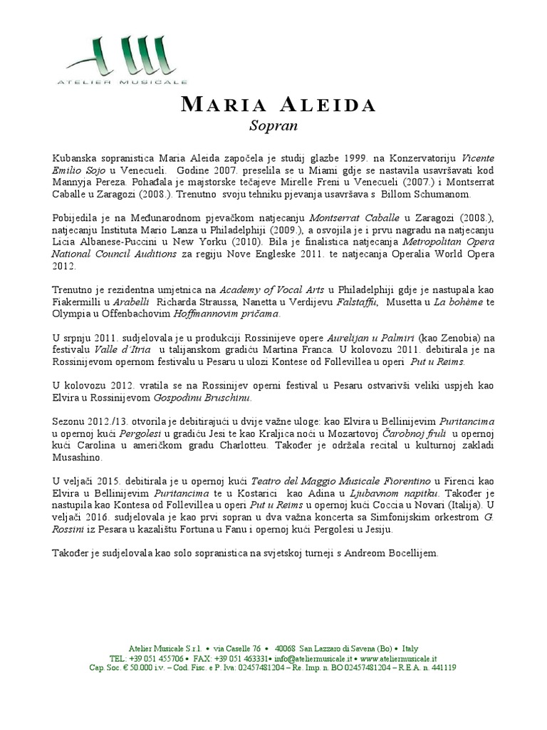 Maria Aleida | PDF