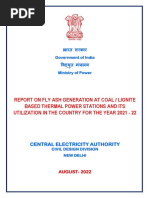 Fly Ash Utilization Guidelines India | PDF | Coal | Natural Environment