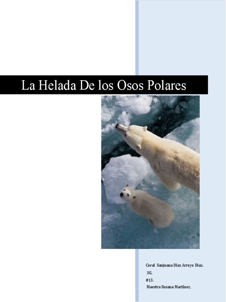 Antologia de Español | PDF | Oso polar | Osos