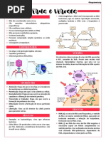 Tabela de Bacterioses e Causadores | PDF | Salmonella | Bactérias