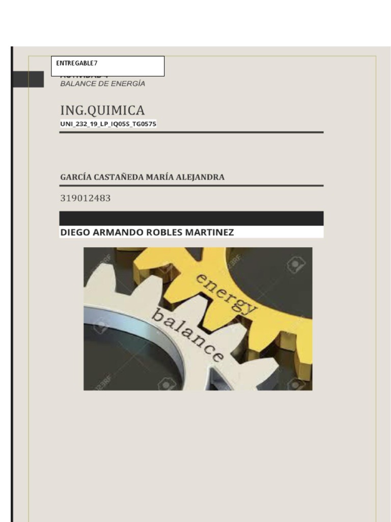 Entregable 7 | PDF | Agua | Calor