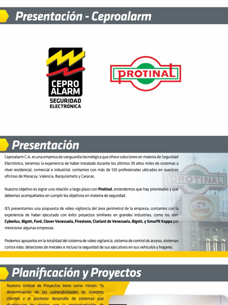 Presentacion - PROTINAL | PDF