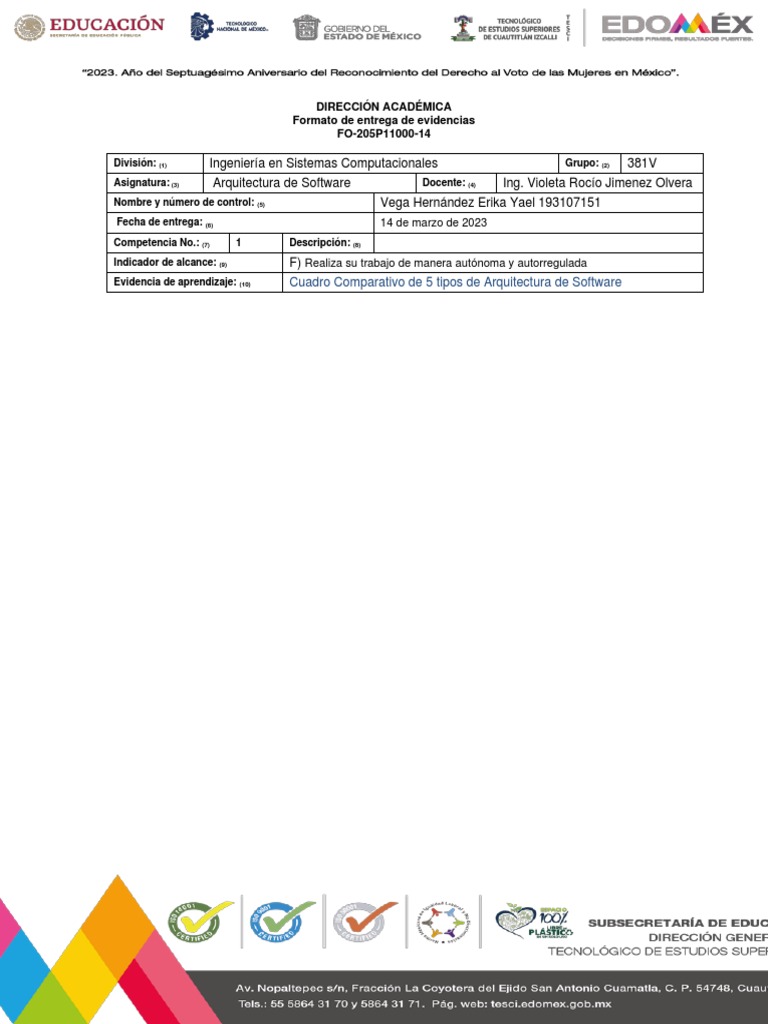 Cuadro Comparativo | PDF | Software | Escalabilidad