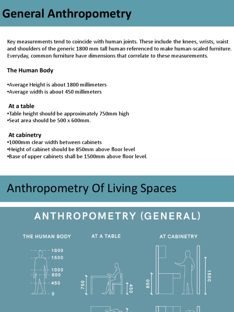 1 Anthropometry | PDF | Wellness