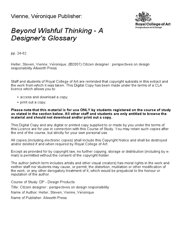 Citizen Designer | PDF