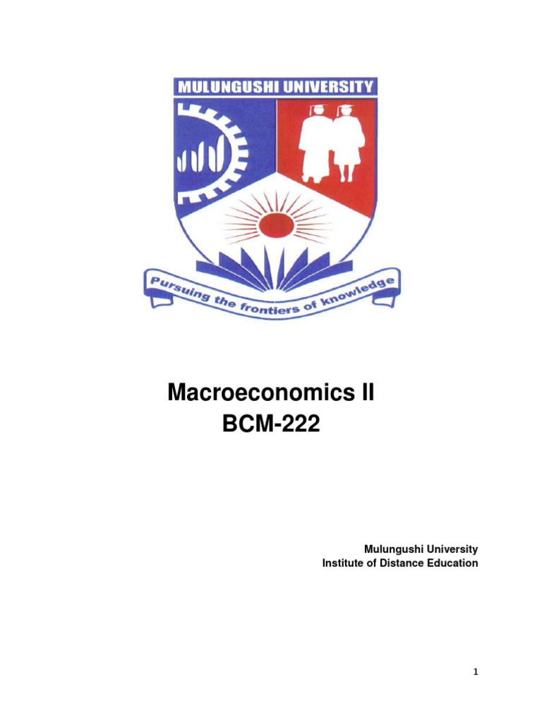 Intermediate Macroeconomics Module | PDF | Crowding Out (Economics ...