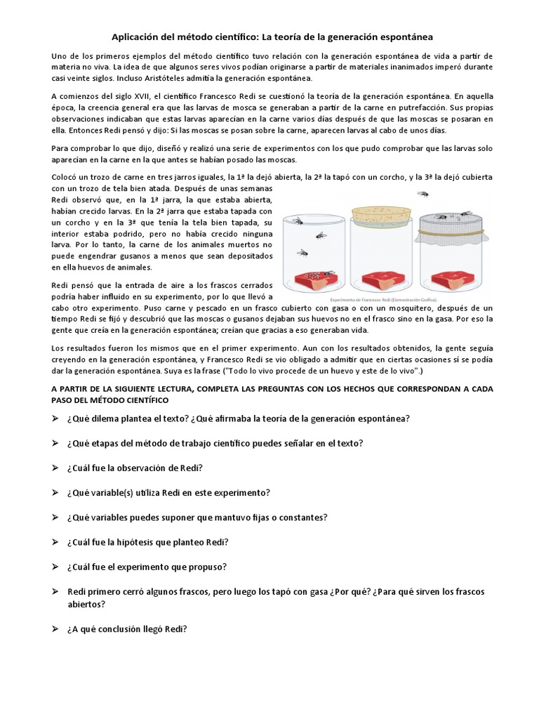 Aplicación Del Método Científico | PDF | Science