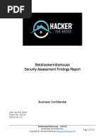 EXAMPLE-Penetration Testing Report v.1.0 | PDF | Transport Layer ...