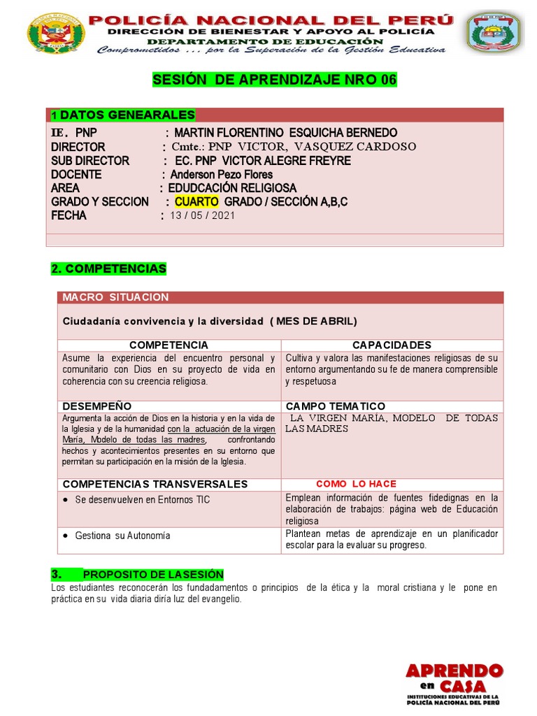 4° Sesion. N°06 La Virgen María, Modelo de Todas Las Madres | Descargar ...
