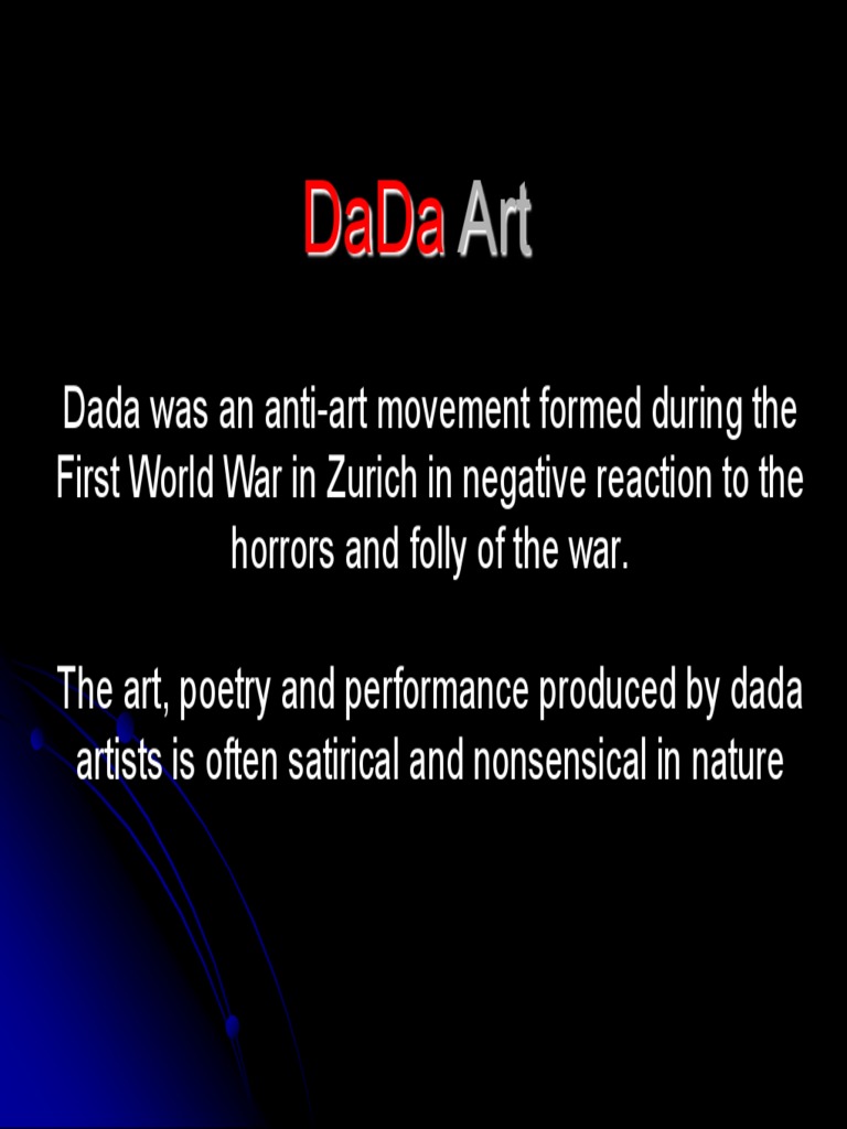DaDa | PDF | Performance Art | Modernism