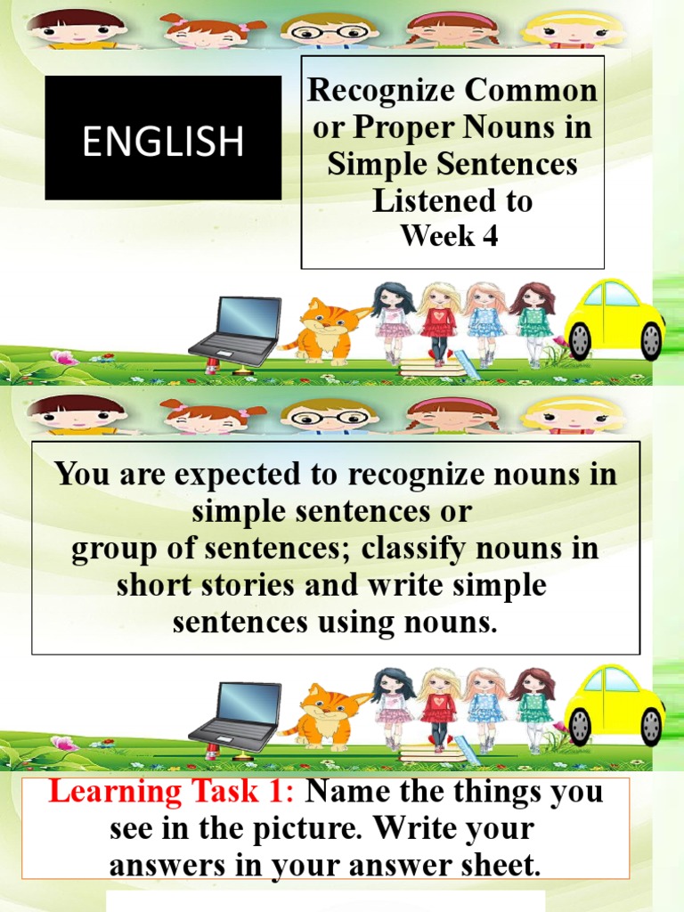 English Week 4 Day 1 | PDF