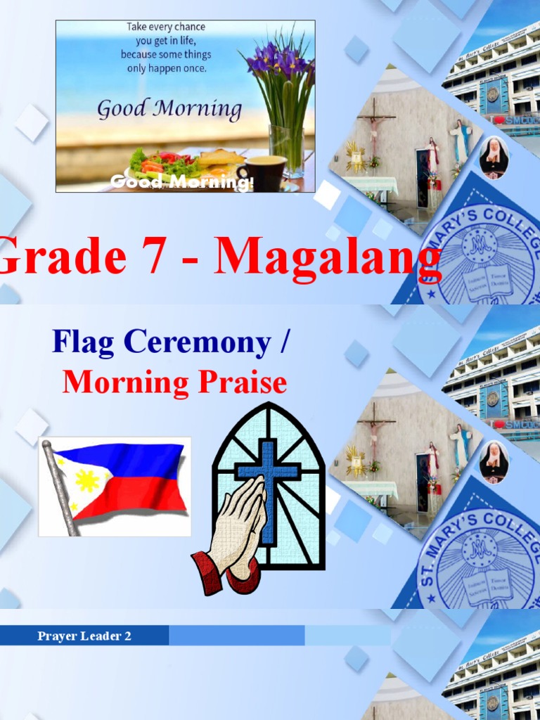 Good Morning!: Grade 7 - Magalang | PDF | Lord's Prayer | Prayer