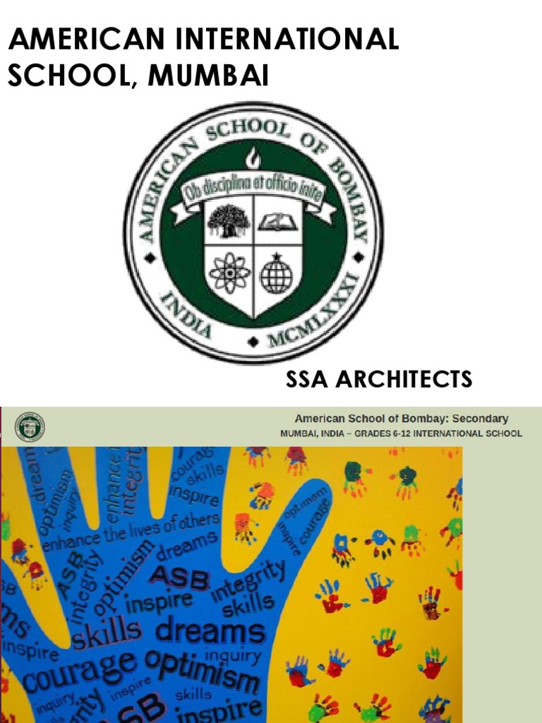 International School Architecture Case Study | PDF | Schools | Mumbai
