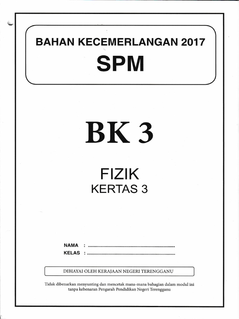 Soalan Kekenyalan Kertas 3 | PDF