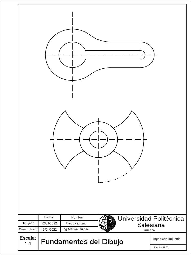 Fundamentos Del Dibujo: Universidad Politécnica Salesiana | PDF