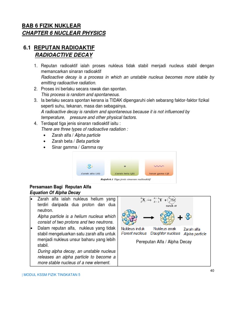 Latihan Radioaktif t5 2022 | PDF